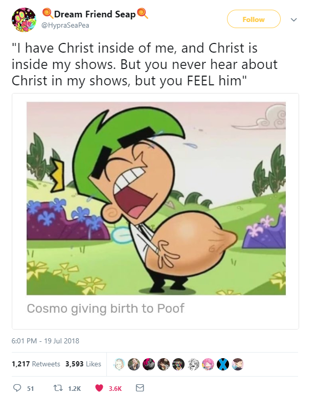 That's an actual quote Butch said btw. | Butch Hartman OAXIS Streaming ...