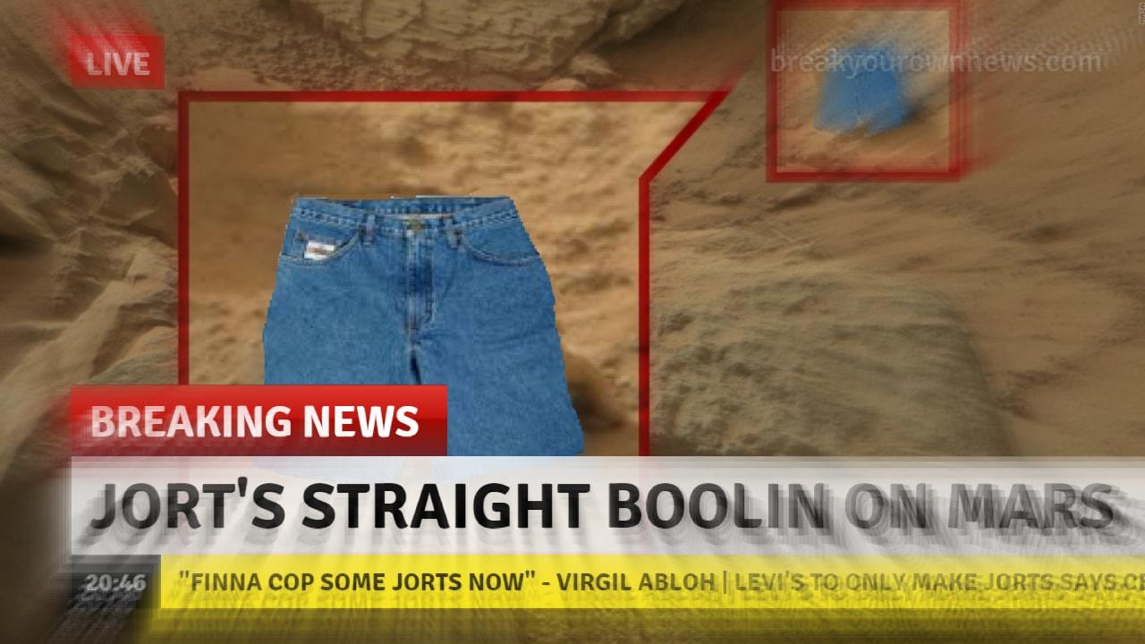Jort's straight boolin on mars | Jorts | Know Your Meme