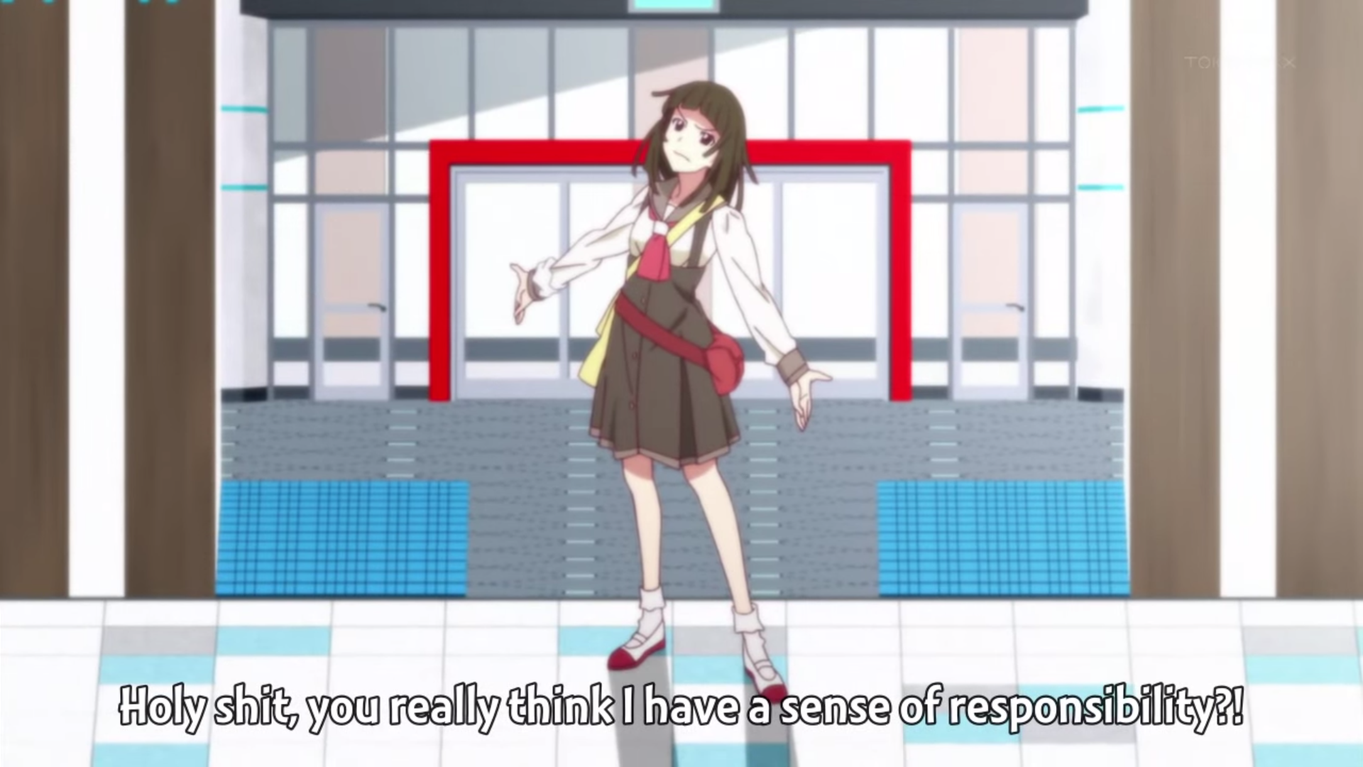 does she really do have a sense of responsibility? | Monogatari Series ...