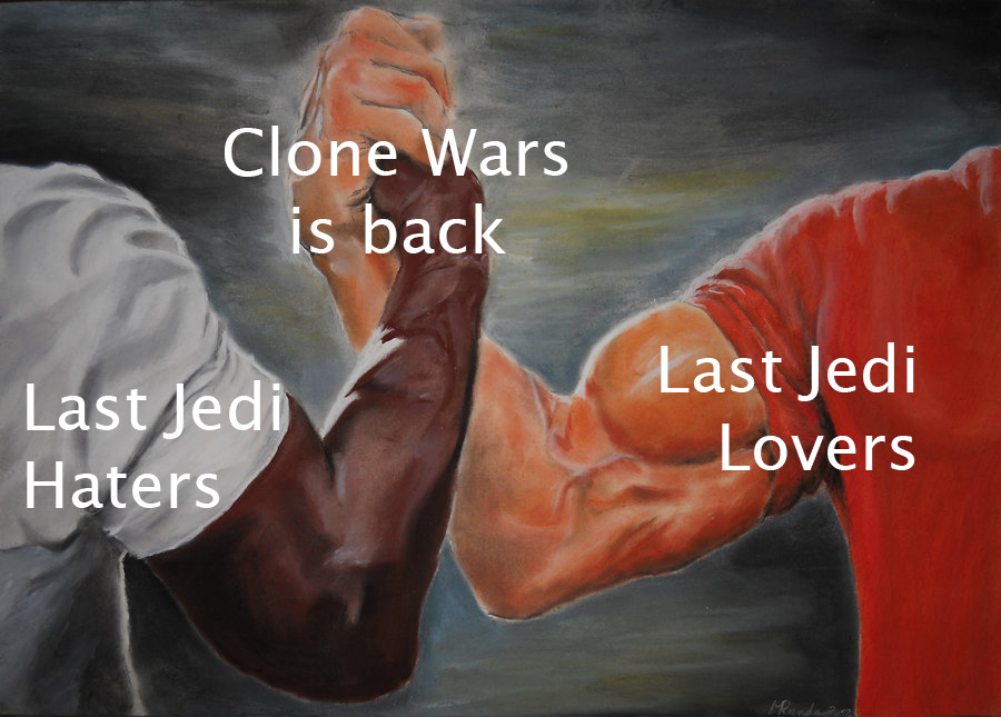 Clone Wars | Epic Handshake | Know Your Meme