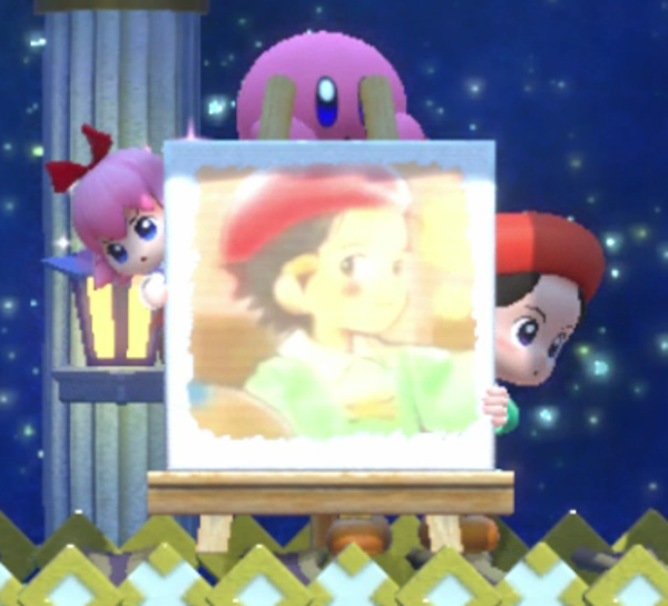 Rare Painting in Adeleine's Guard | Kirby Star Allies | Know Your Meme
