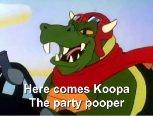 Party Pooper | Super Mario | Know Your Meme