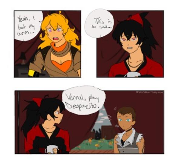 Vernal play Despacito | RWBY | Know Your Meme