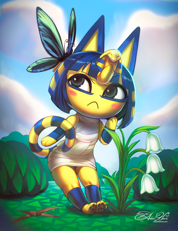 Ankha by Amber Harris | Ankha | Know Your Meme