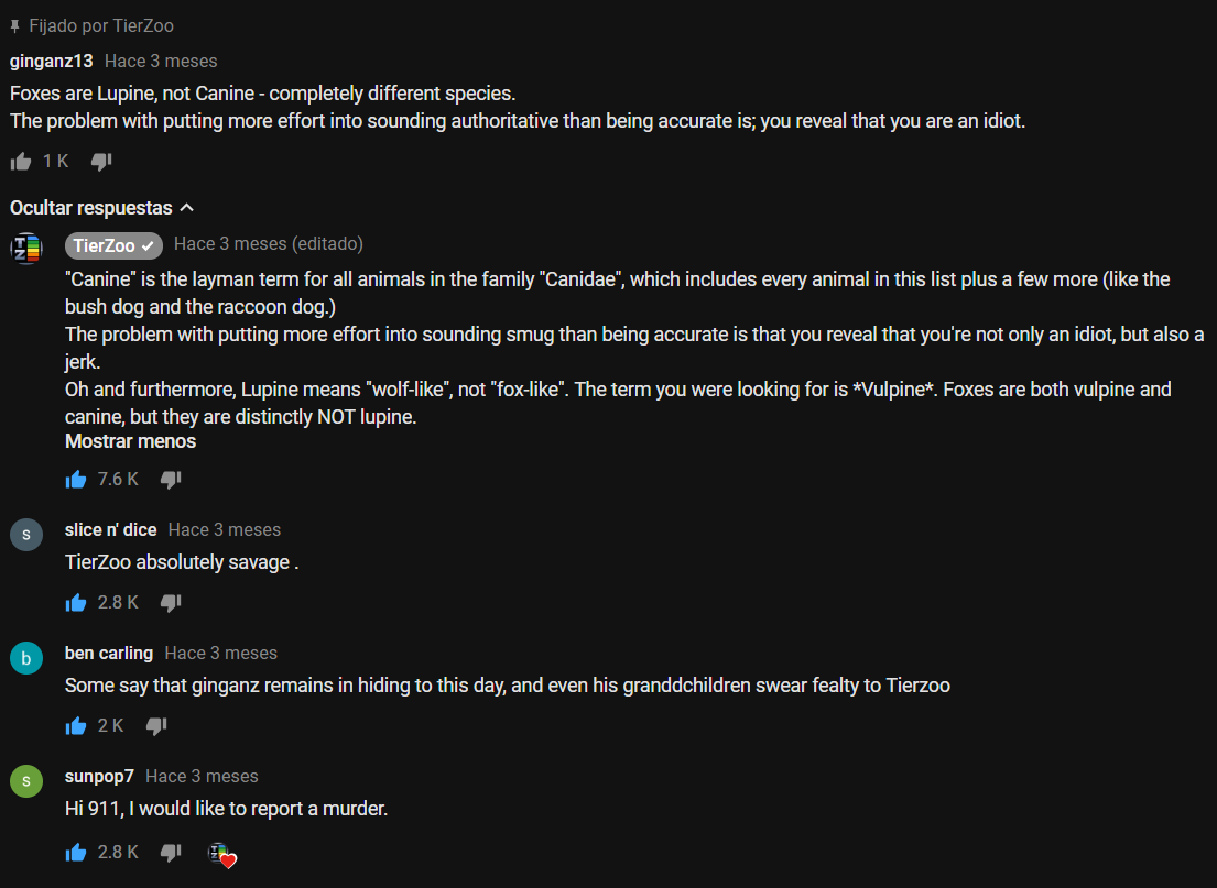Why you don't mess with Tier Zoo | TierZoo | Know Your Meme