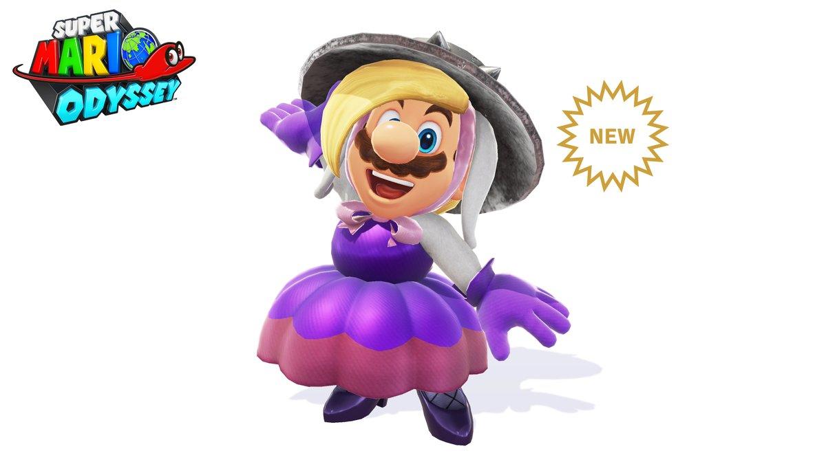 Mario dressed as best broodal | Hariet (Super Mario Odyssey) | Know ...