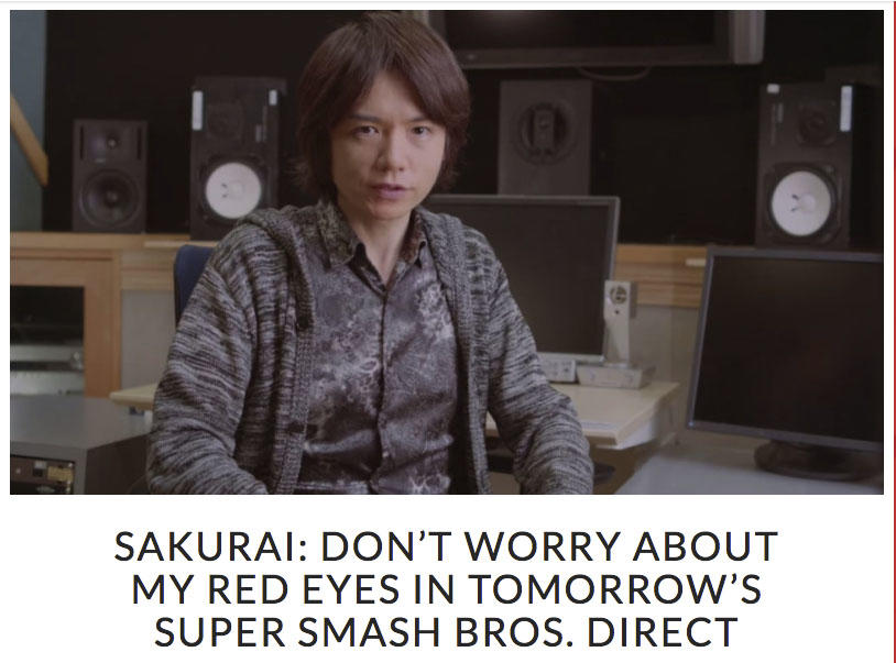 Don´t worry | Masahiro Sakurai | Know Your Meme