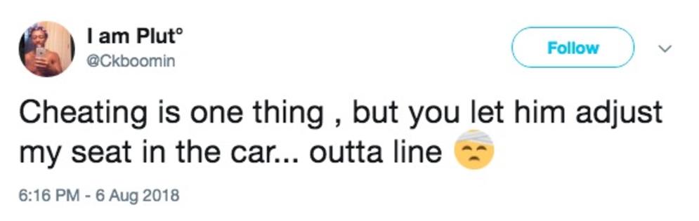 My Car Seat | Cheating Is One Thing | Know Your Meme