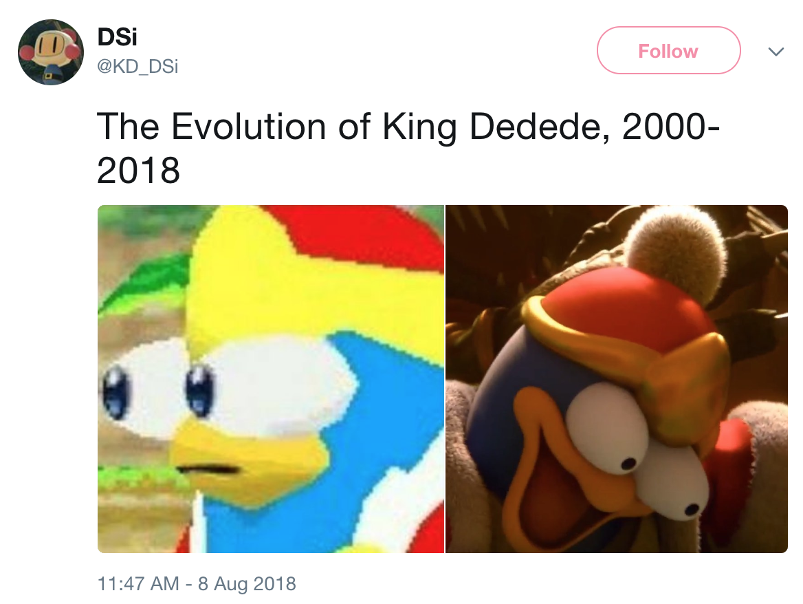 Evolution | Laughing King Dedede | Know Your Meme