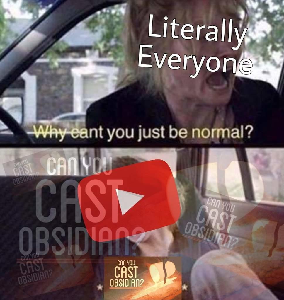 Screaming Babadook Kid | Can You Cast Obsidian? | Know Your Meme