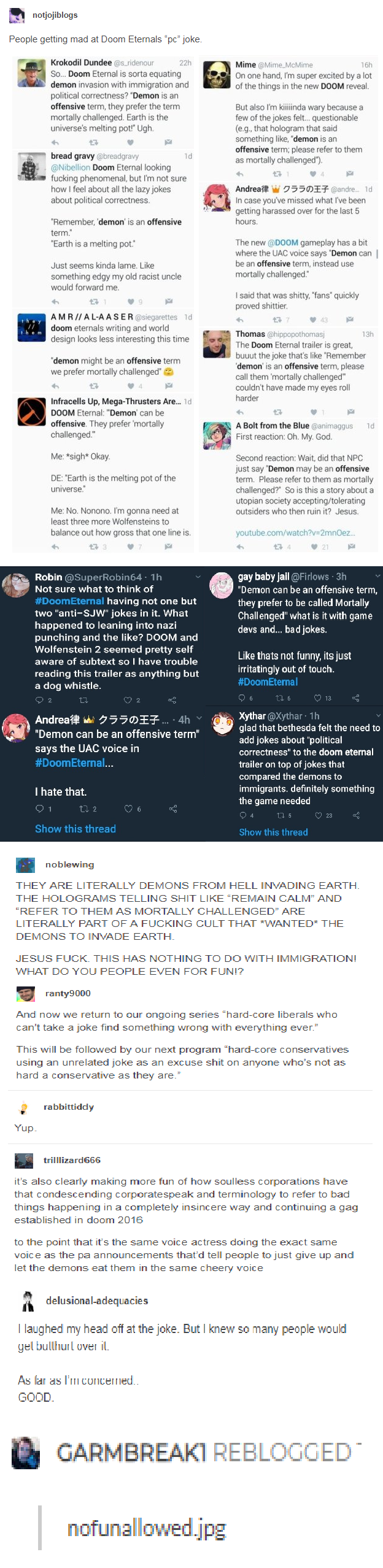 Twitter gets political about something - Doom Edition | Doom Eternal ...
