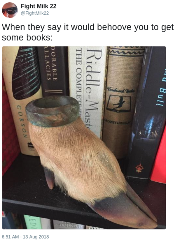 Hoof fault is that? | Pun | Know Your Meme