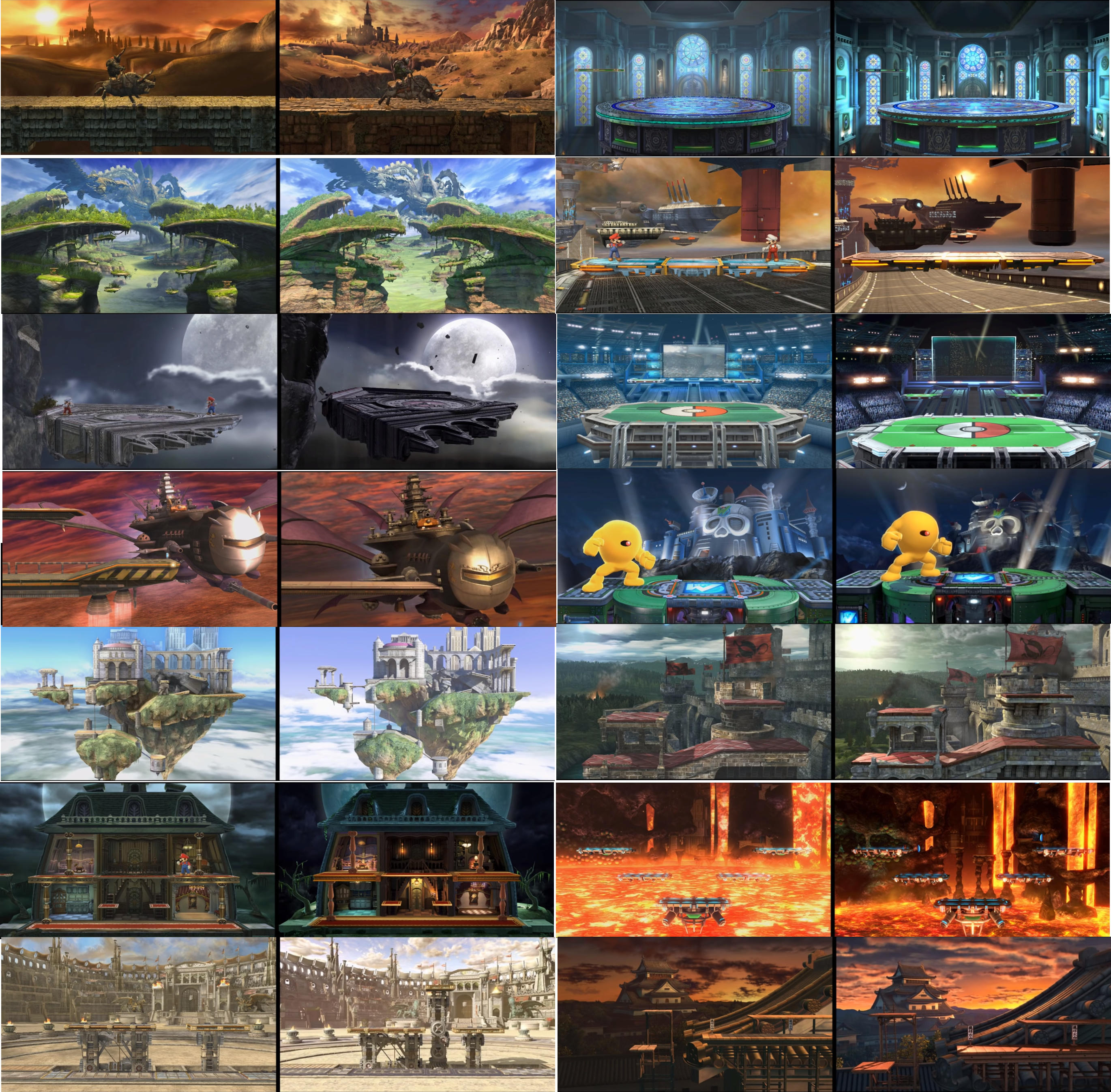 Wii U vs. Switch stage comparison | Super Smash Brothers Ultimate ...