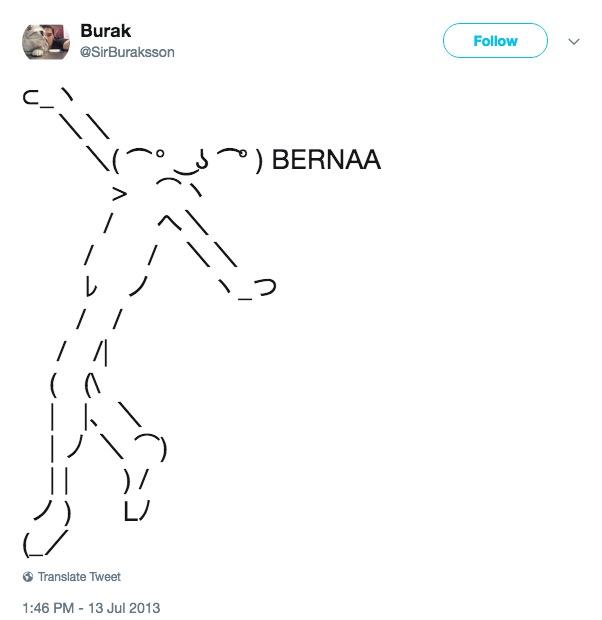 Buraksson | Dancing ASCII Man | Know Your Meme