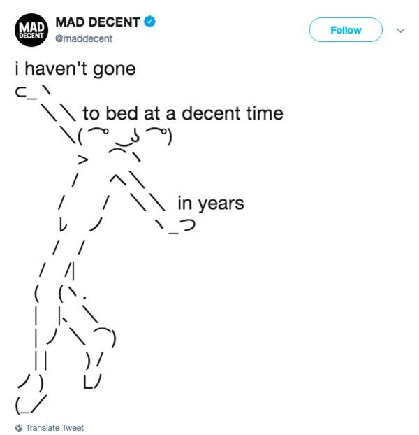 Mad Decent | Dancing ASCII Man | Know Your Meme