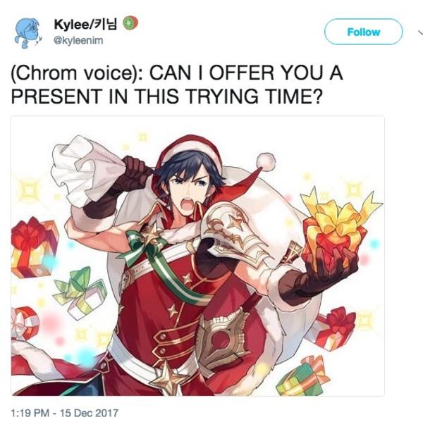 Chrom | Can I Offer You a Nice Egg In This Trying Time? | Know Your Meme