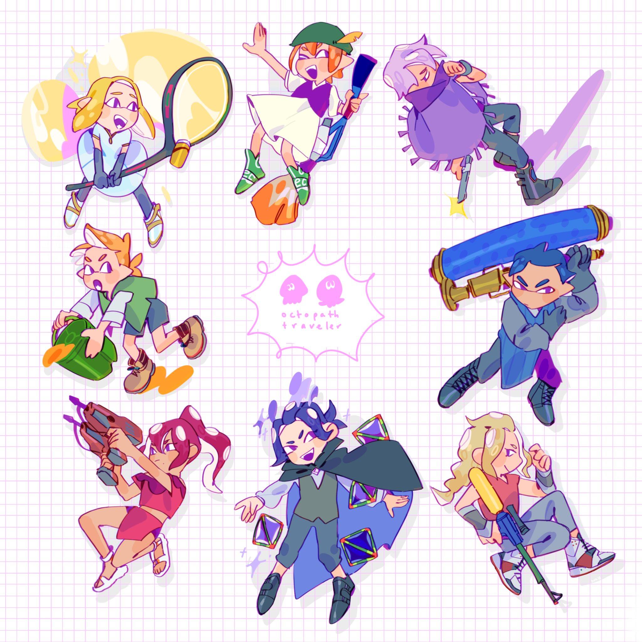 OCTOpath Traveler | Splatoon | Know Your Meme