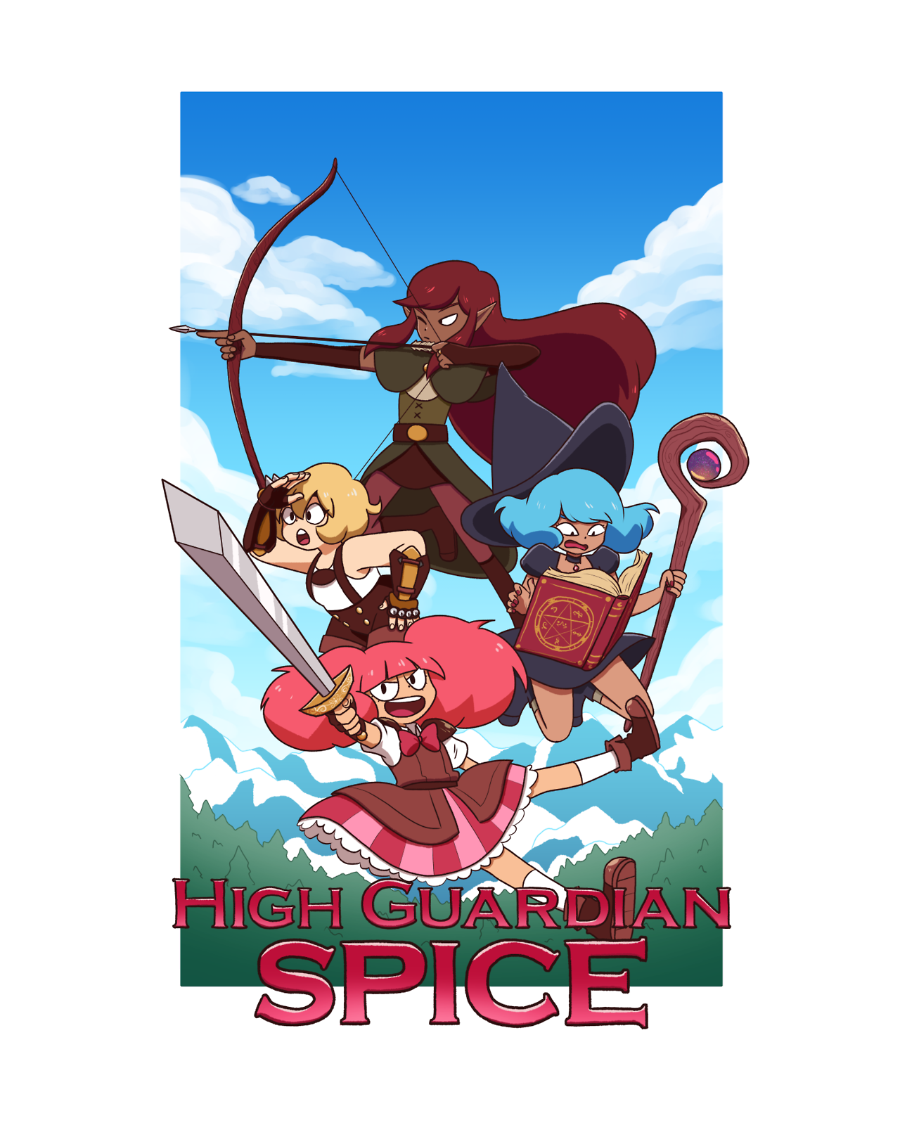 High Guardian Spice - Poster by Raye Rodriguez (creator of the show ...