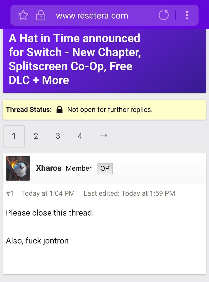 ResetERA still hates JonTron | A Hat in Time | Know Your Meme