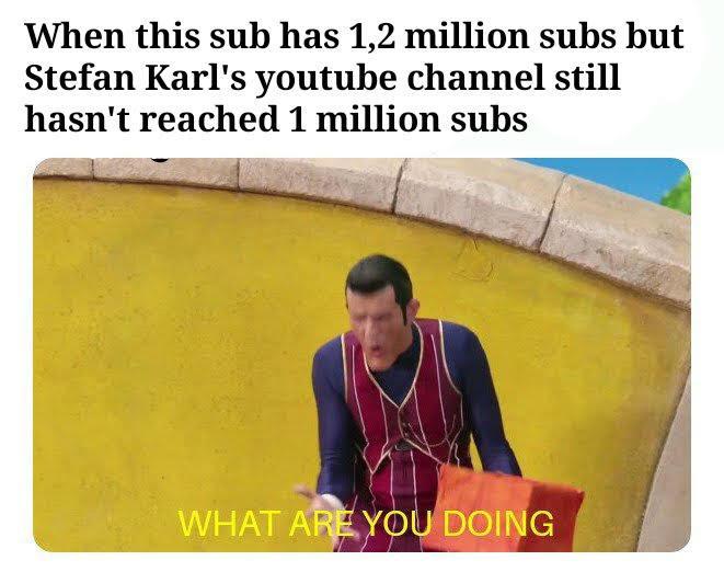 Just a question | We Are Number One | Know Your Meme