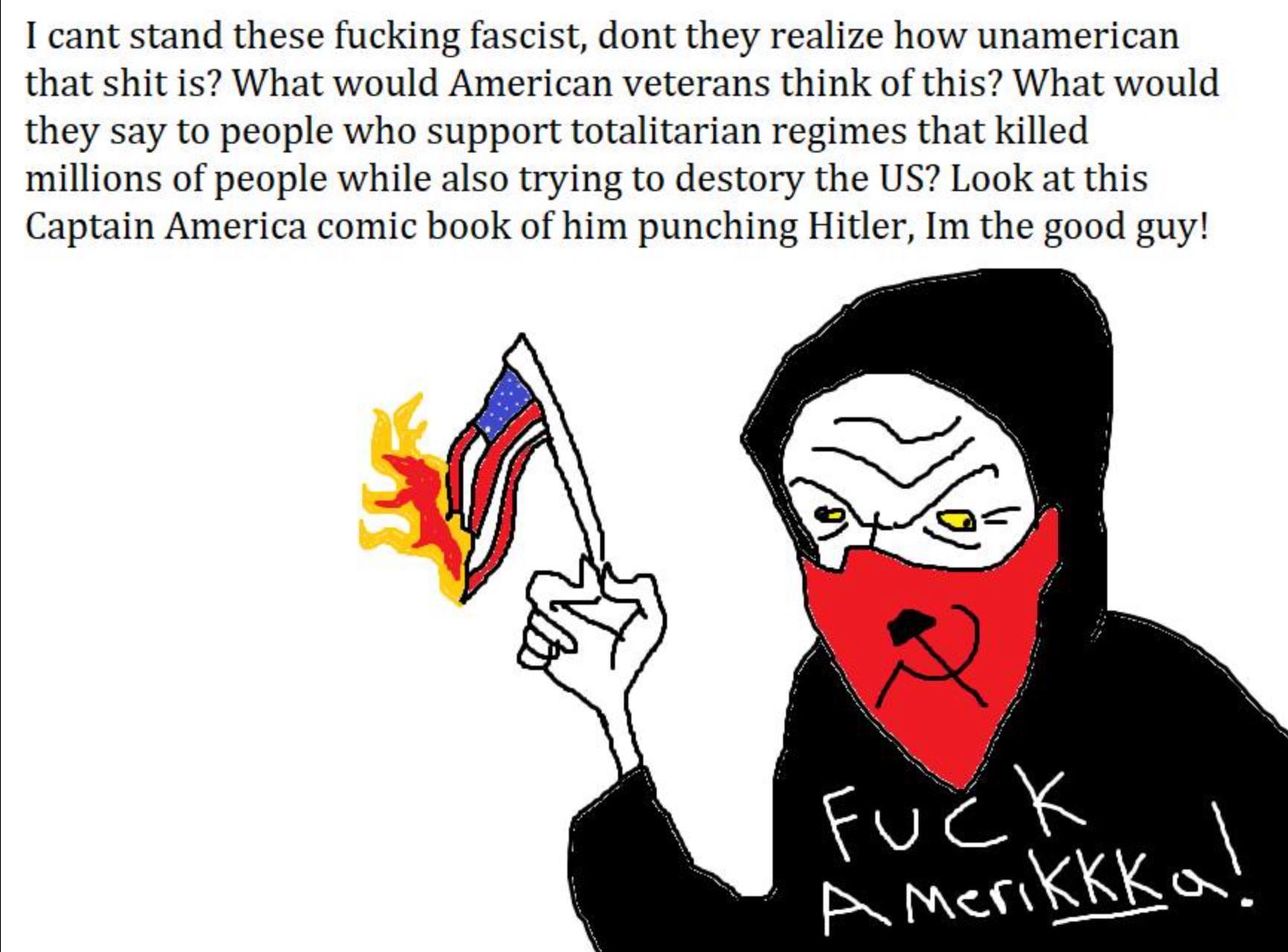 Antifa Loves America | Counter-Signal Memes | Know Your Meme