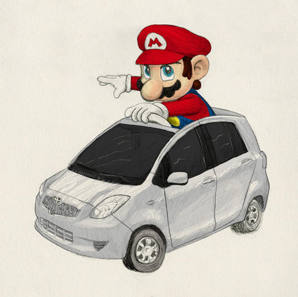 Mario's Yaris | Super Mario | Know Your Meme