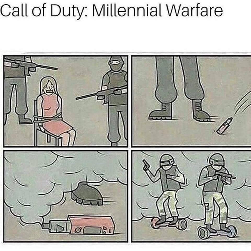 Millennial Warfare | Call of Duty | Know Your Meme