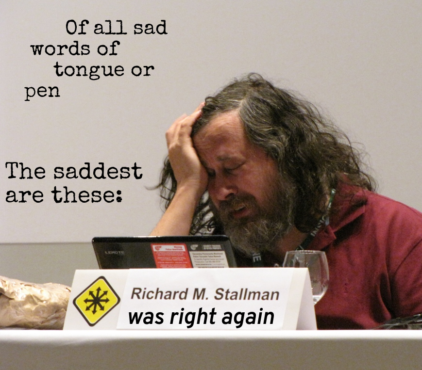 Excerpts from Richard Stallman's 1997 short-story "The Right to Read ...