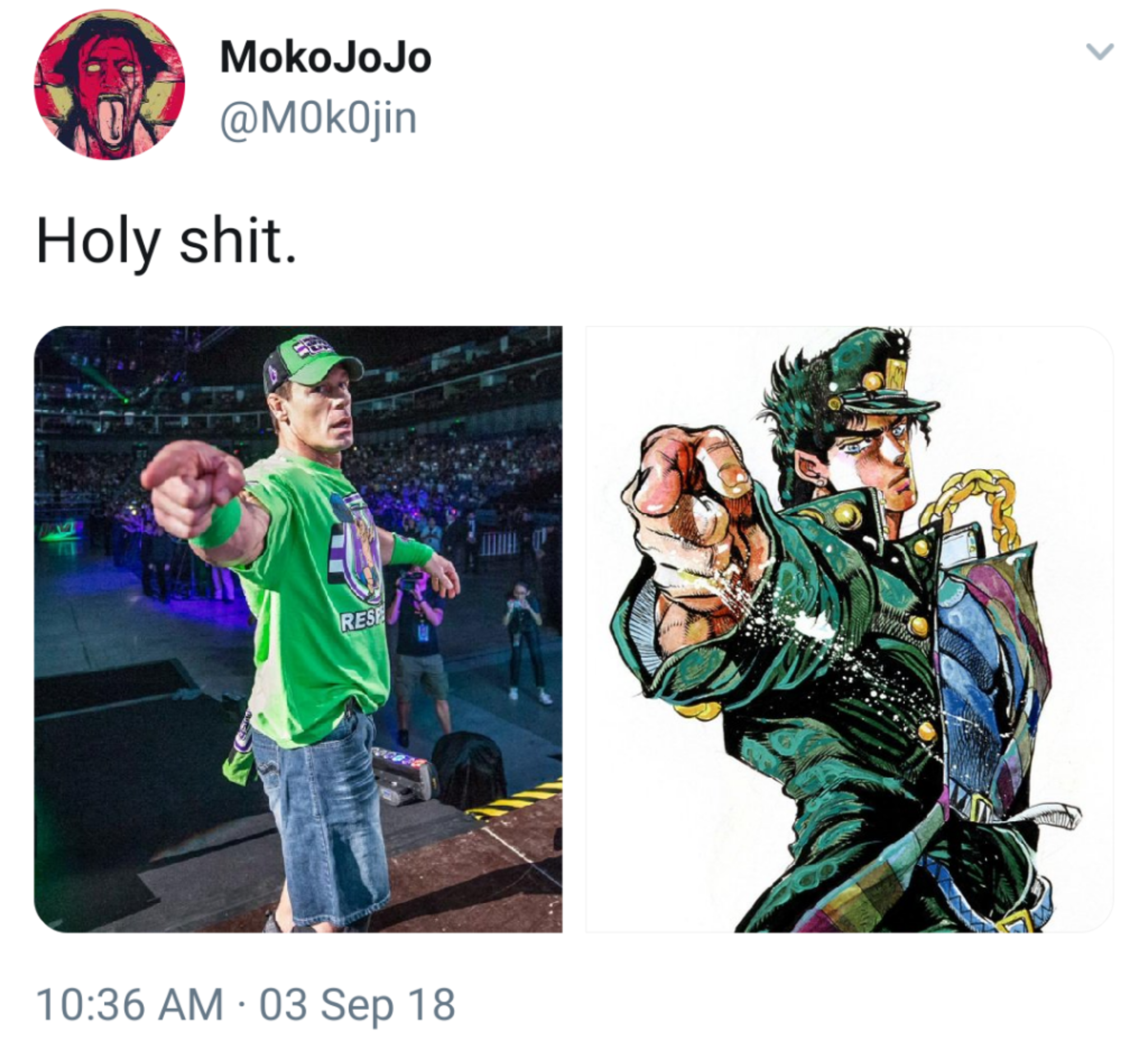 "Is that a JoJo reference?" | JoJo's Bizarre Adventure | Know Your Meme
