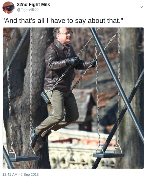 Really is just a simple man | Tom Hanks | Know Your Meme