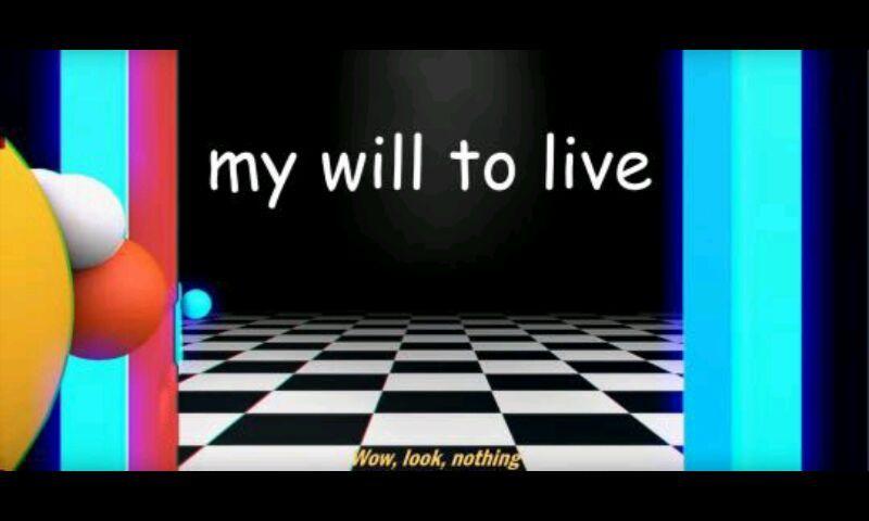 My will to live | Wow, Look! Nothing! | Know Your Meme