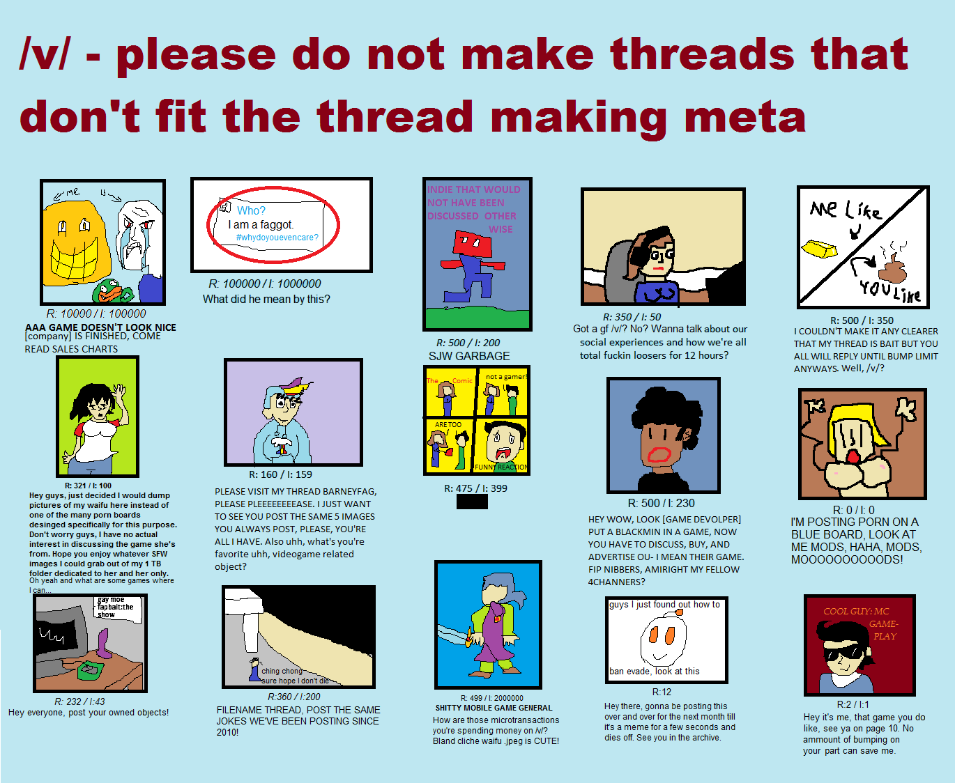 the thread meta | /v/ | Know Your Meme