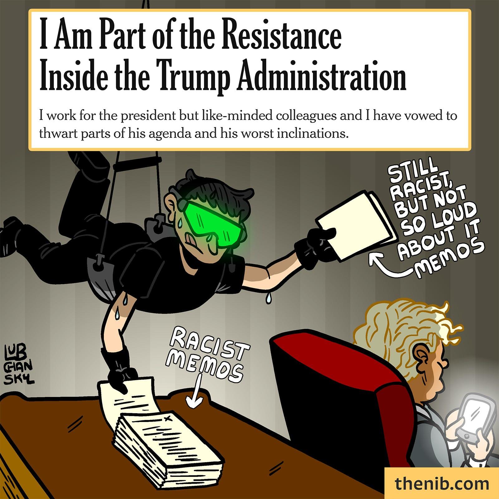 Inside Man | New York Times "I Am Part of the Resistance" Op-Ed | Know ...