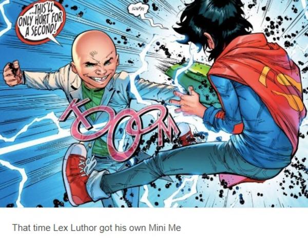 That time Lex Luthor got his own Mini Me | DC Comics | Know Your Meme