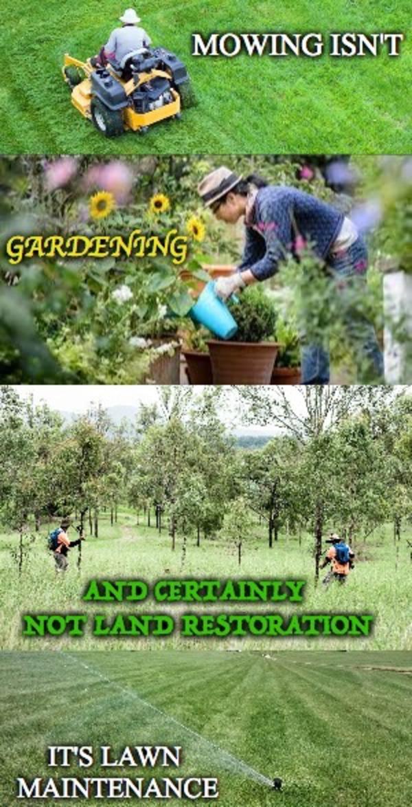 Mowing is... | Know Your Meme