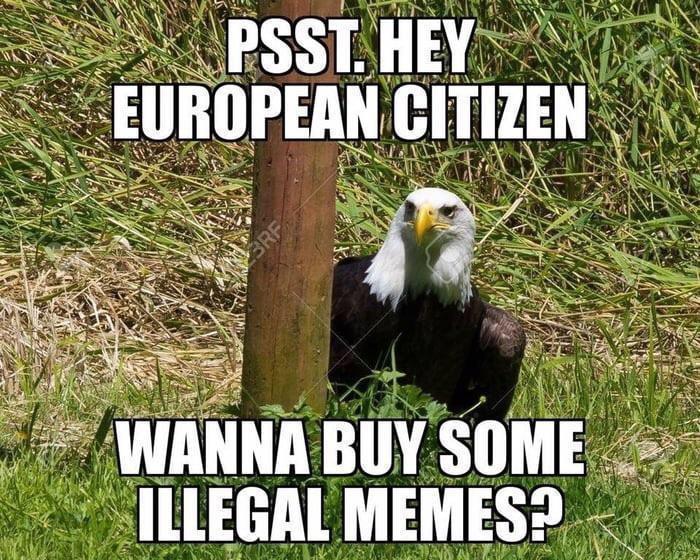 Illeagle Memes | EU Copyright Directive / Article 13 | Know Your Meme