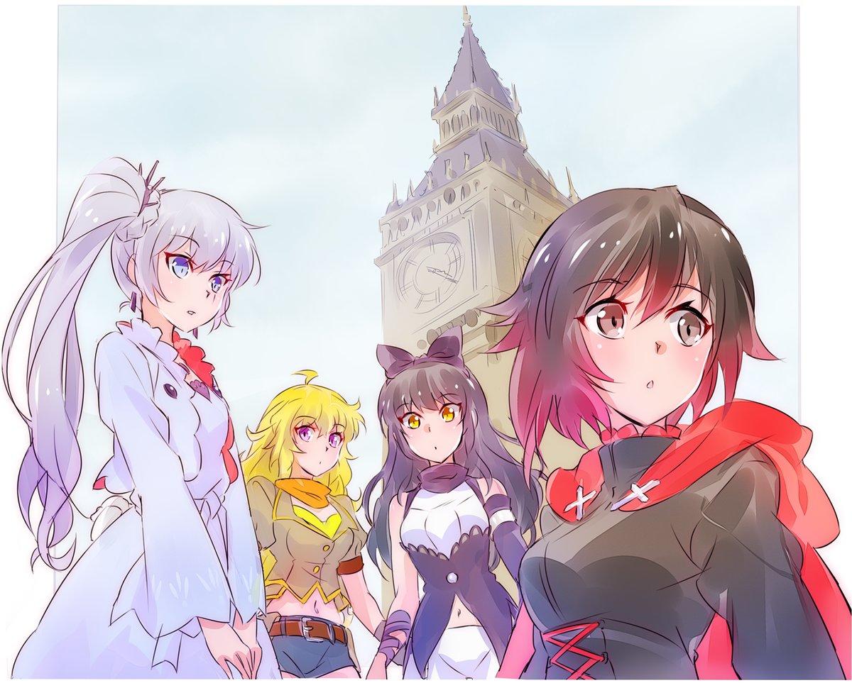 Team RWBY visits London. | RWBY | Know Your Meme