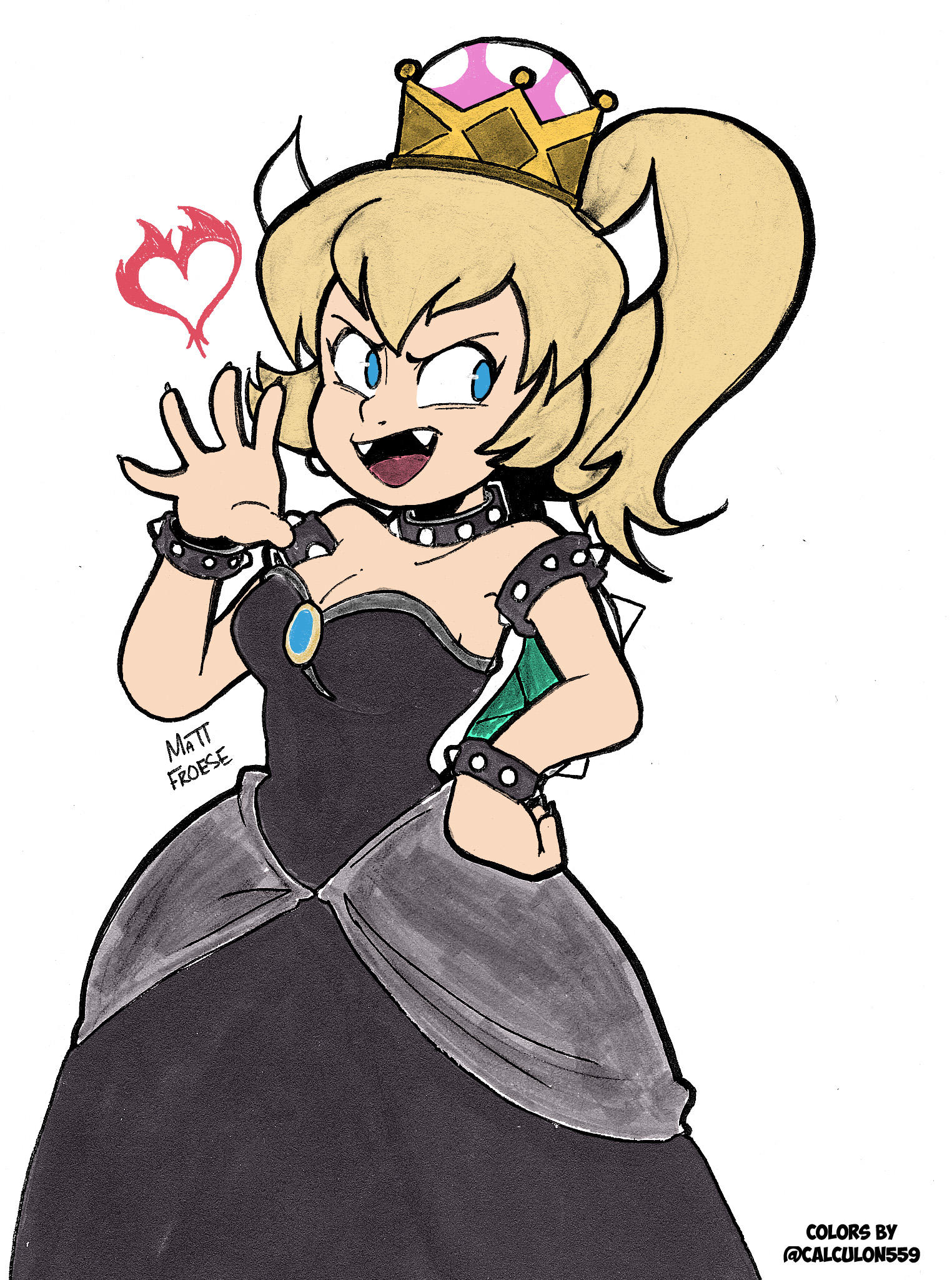 Bowsette (Color) | Bowsette | Know Your Meme