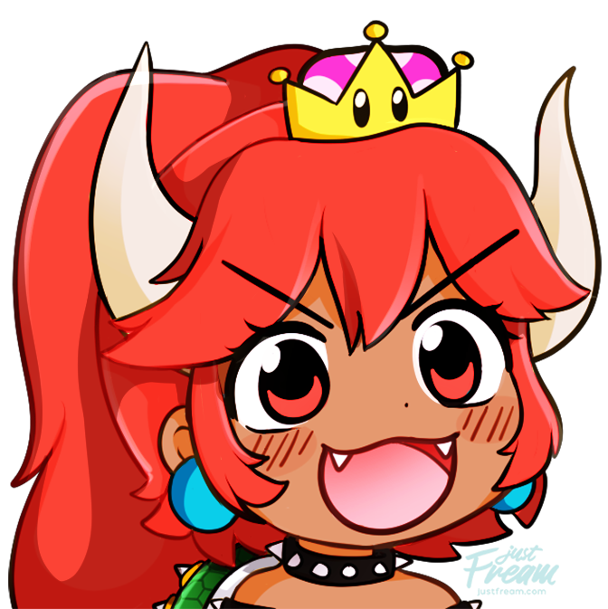 Cute and tanned Bowsette | Gyate Gyate / Ohayou | Know Your Meme