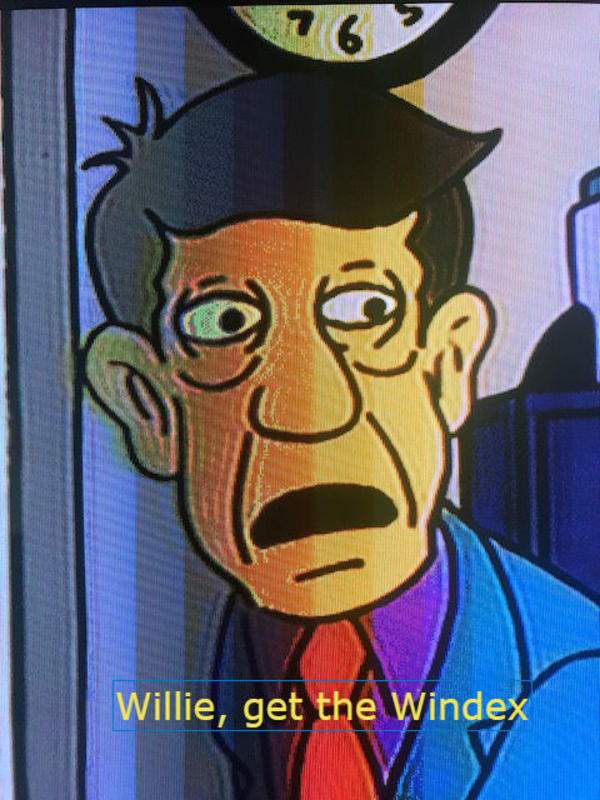 Willie, get the Windex. | Titus Get The Cross | Know Your Meme