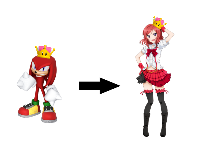 Princess Knuckles | Peachette / Super Crown | Know Your Meme
