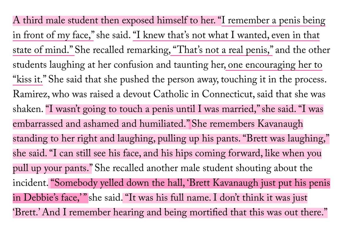 Brett Kavanaugh Shoved A Dick In Someones Face Brett Kavanaugh