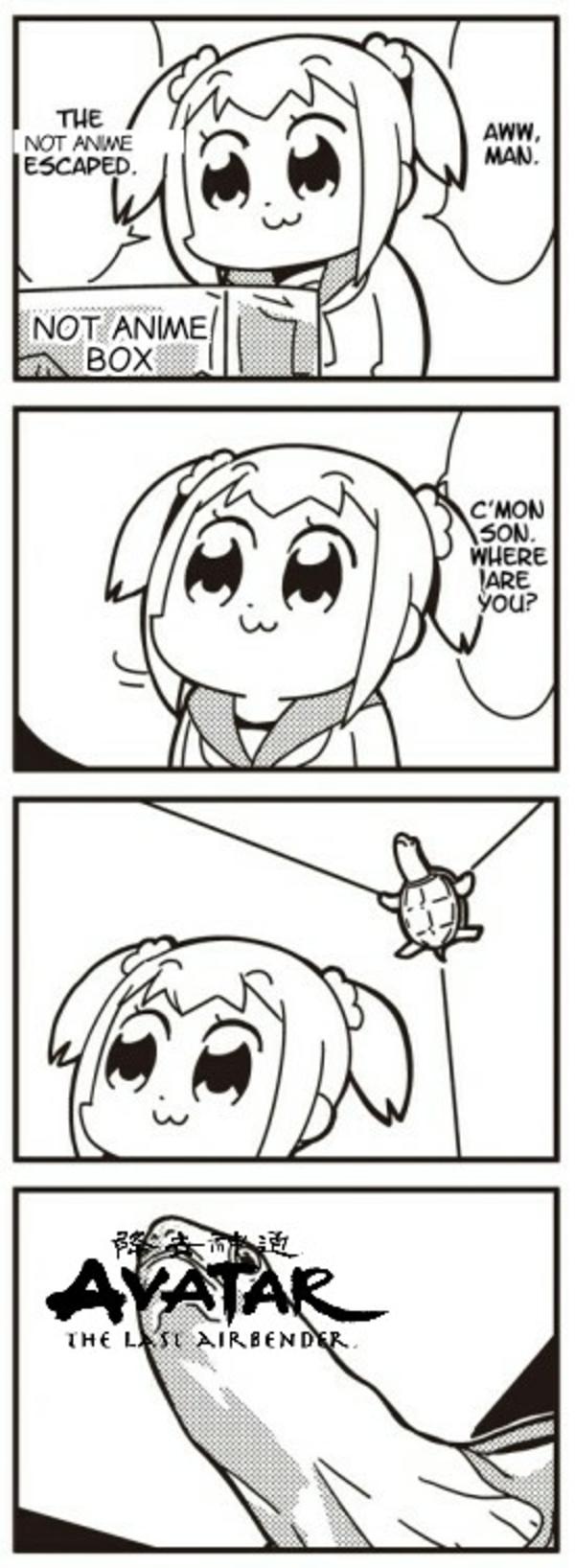 Shit, it escaped! | Pop Team Epic | Know Your Meme