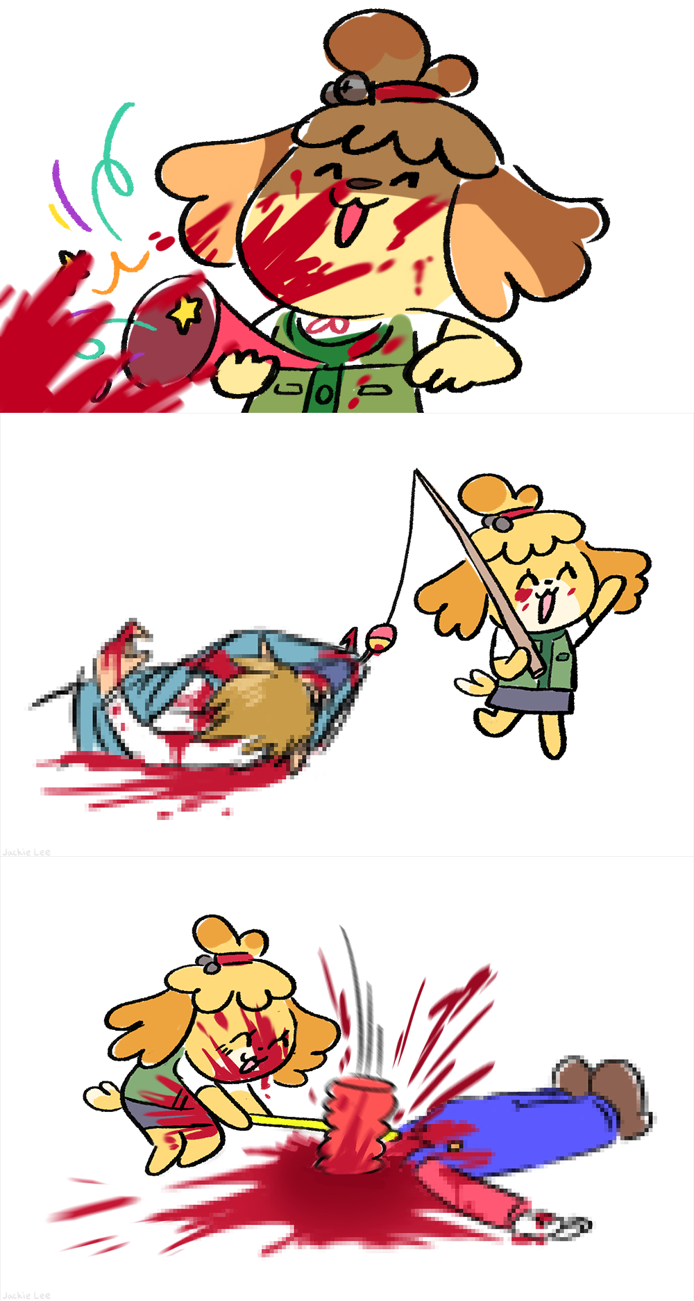 "hahahaha oh isabelle you're so cute!" ☺️ | Super Smash Brothers ...