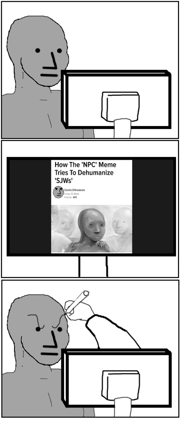 NPC | NPC Wojak | Know Your Meme
