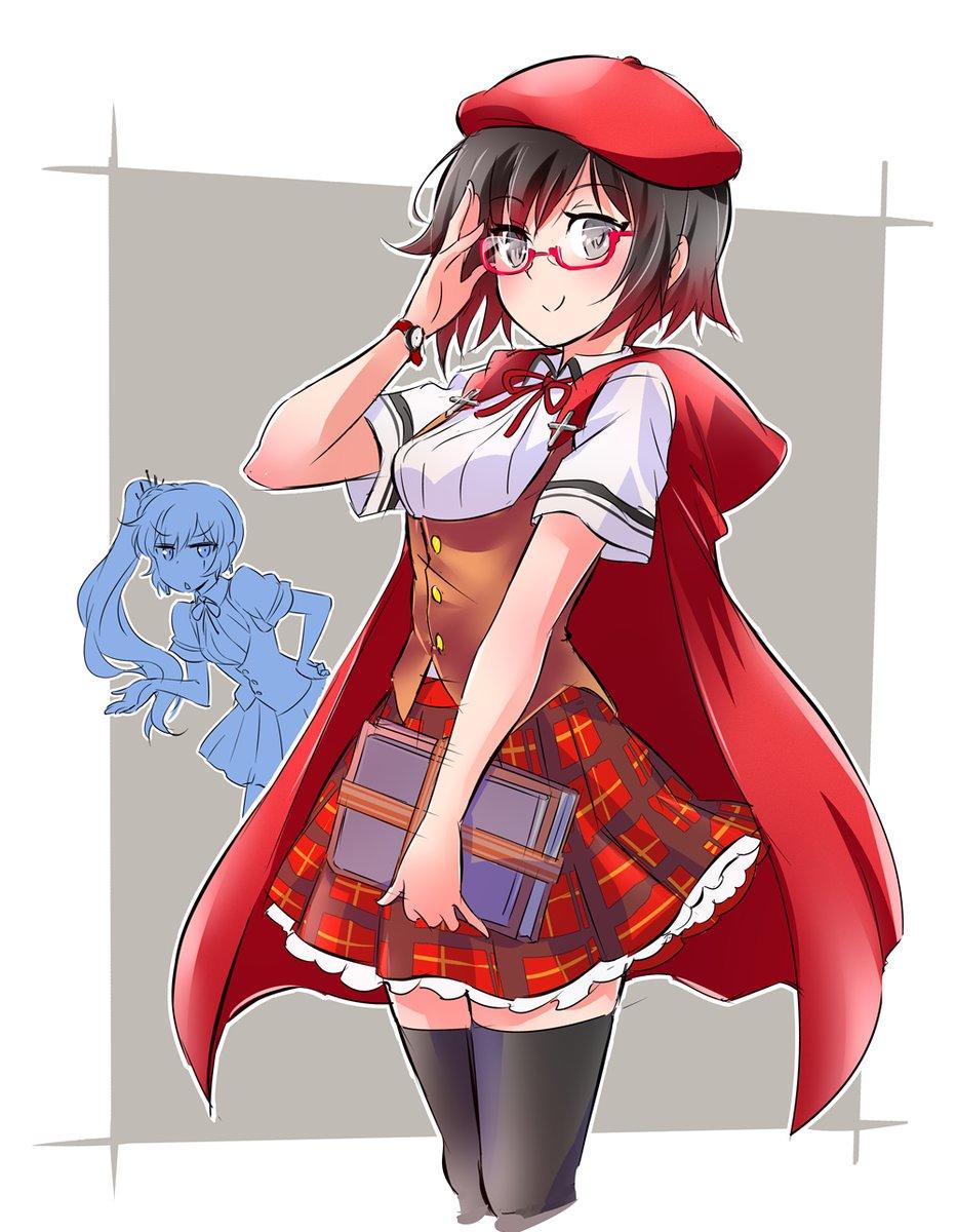 Ruby's 2018 new school uniform | RWBY | Know Your Meme