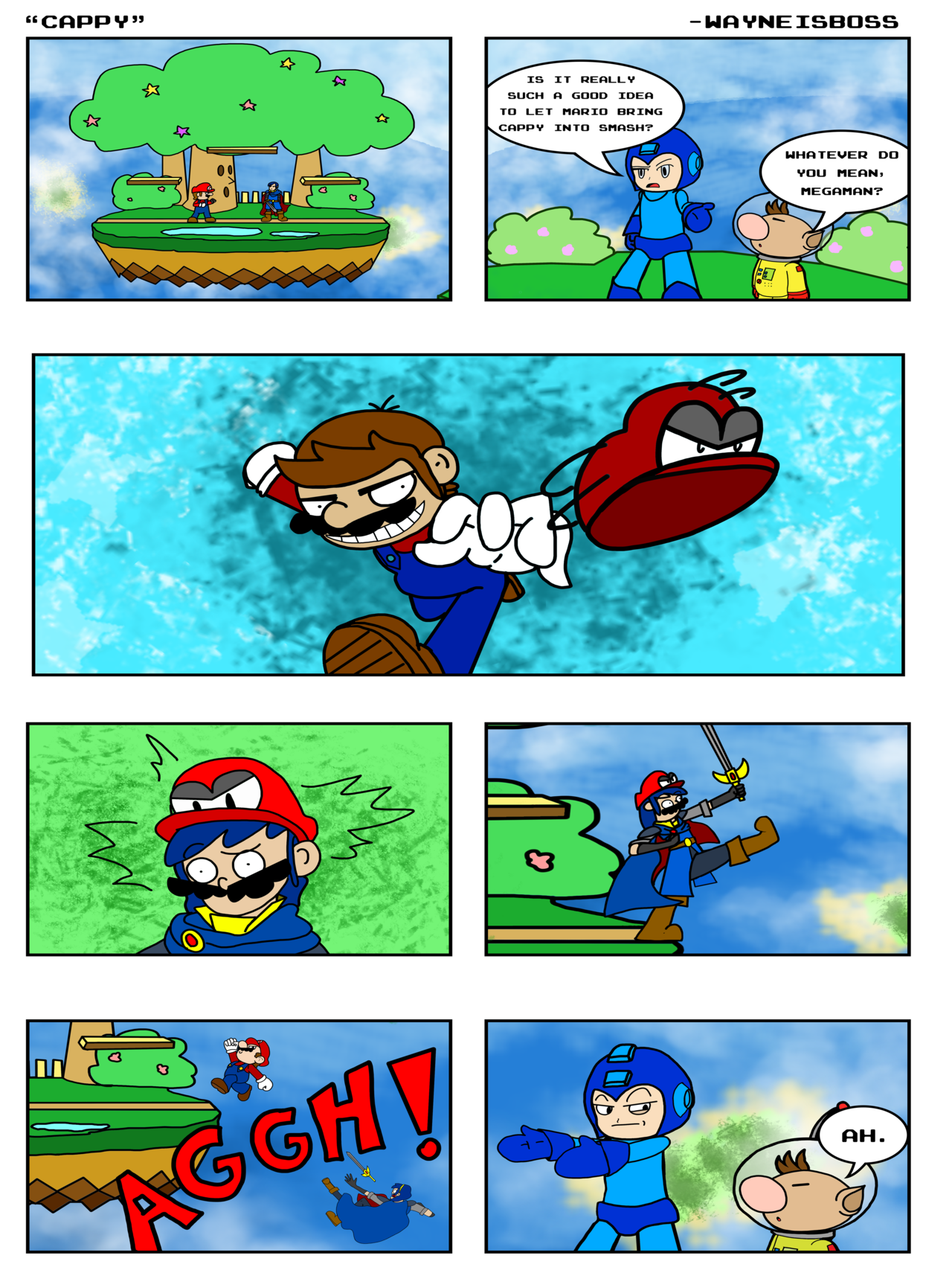 Smash Bros Meme Template