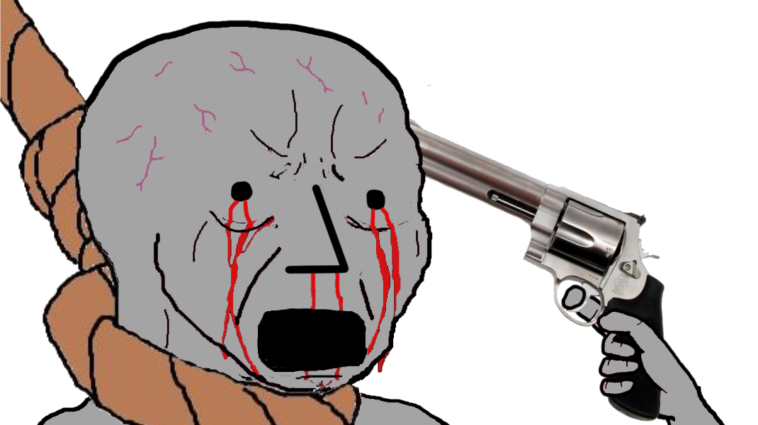 NPC finds out he's an NPC. SAD! | NPC Wojak | Know Your Meme