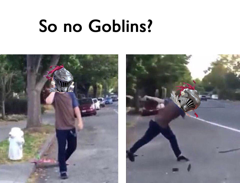 So no Goblins? | Goblin Slayer | Know Your Meme
