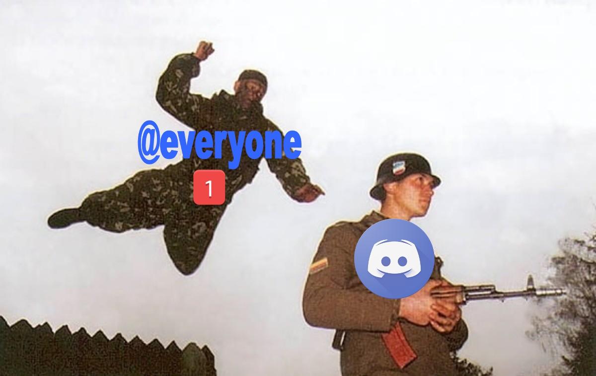 This is literally everyone in Discord | Out of Nowhere Is Spetsnaz ...
